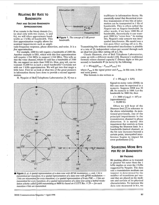 Bits and bandwidth | PDF