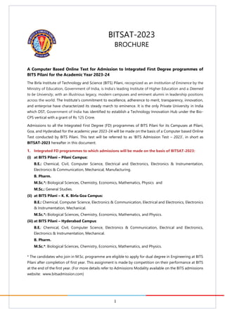 BITSATexamtestengineering india-Brochure-2023.pdf