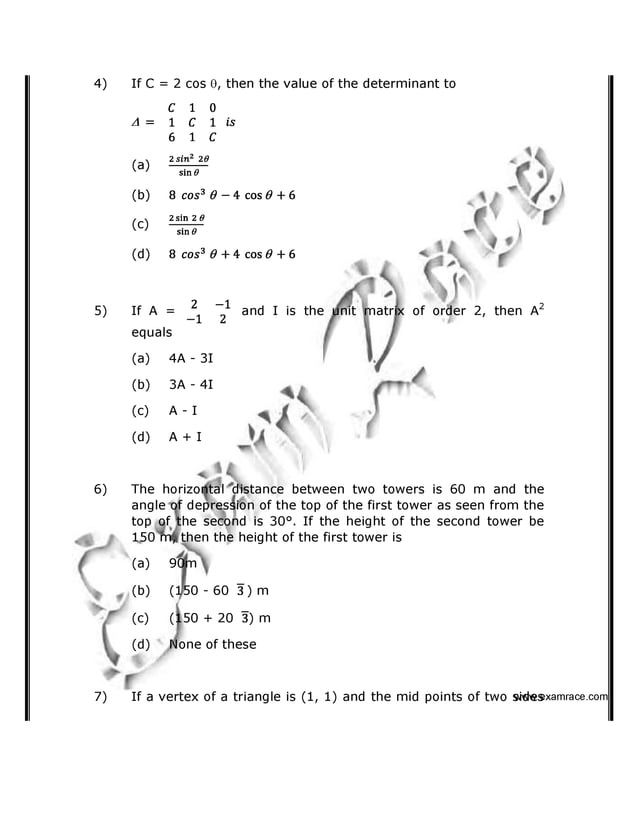 Bitsat 2007 questions with answers | PDF | Physics | Science