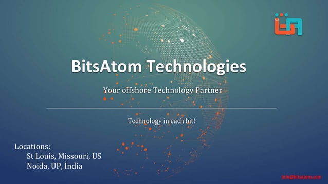 BitsAtom Profile - Technology in Each Bit | PPT