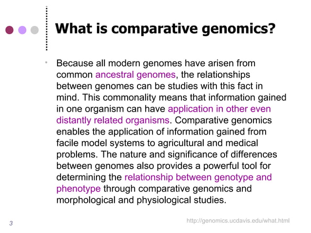 BITS - Introduction to comparative genomics | PDF | Databases | Computer Software and Applications