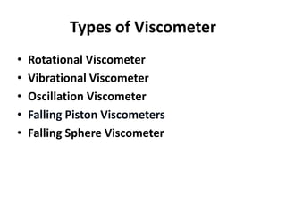 Viscometer | PPTX