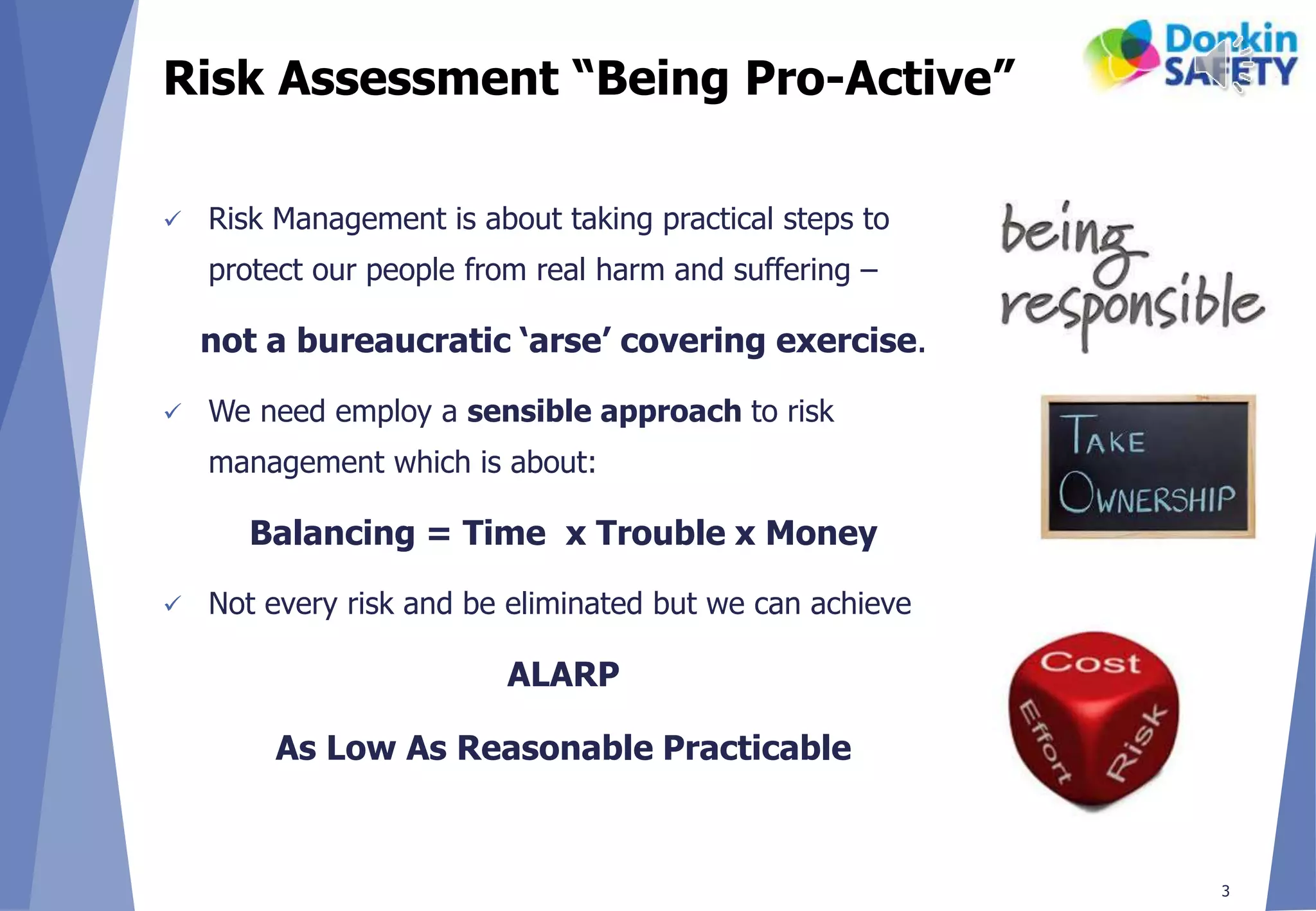 Risk Assessment - Refresher Training for Managers | PPSX