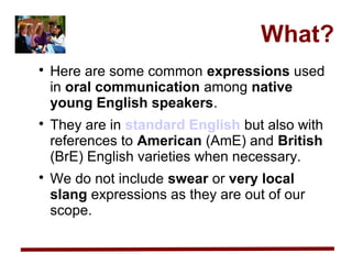 Bits of real English | PPT