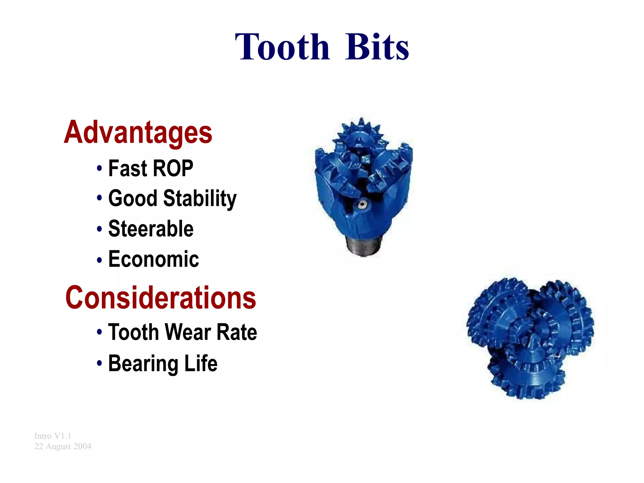 Drilling Bit Introduction and bit Selection (Part 1) | PPTX