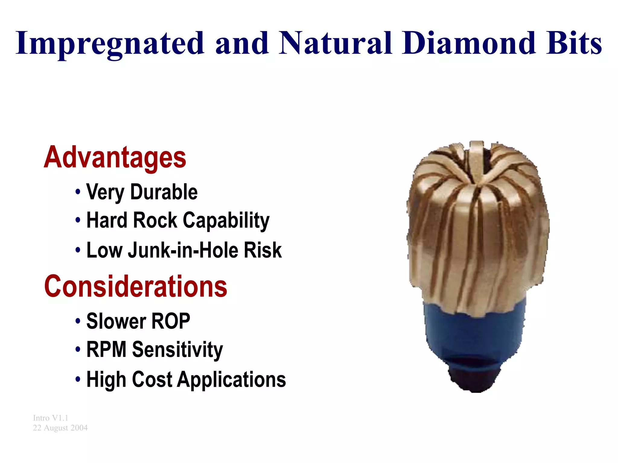 Drilling Bit Introduction and bit Selection (Part 1) | PPTX