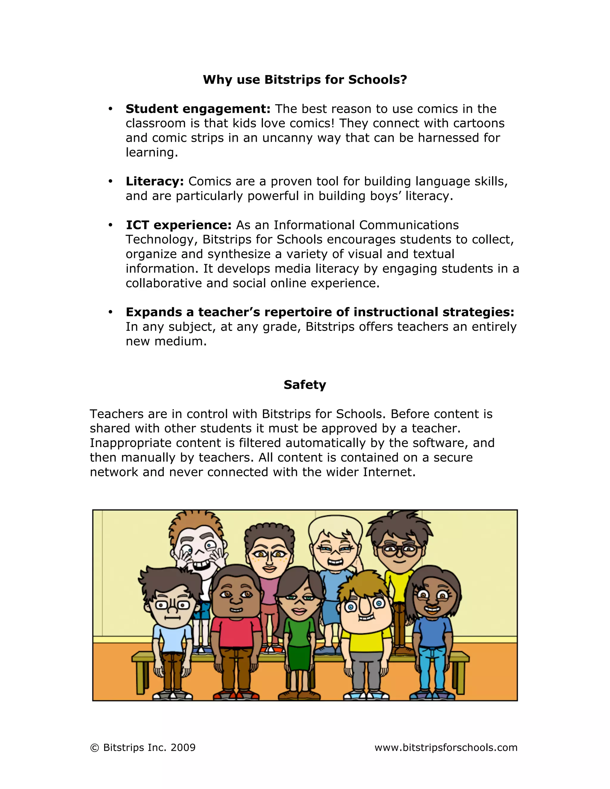 Bitstrips for schools: how to sign up | PDF