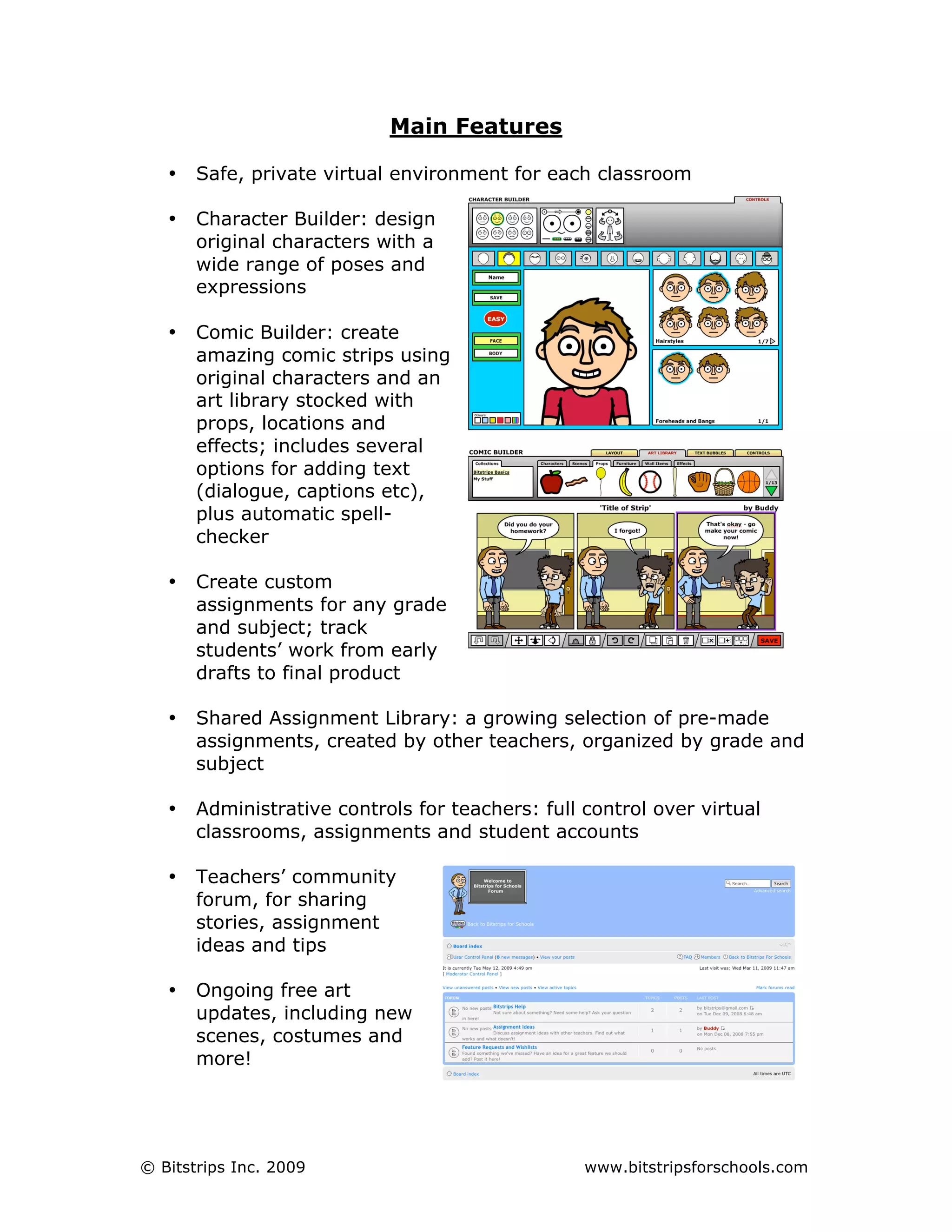 Bitstrips for schools: how to sign up | PDF