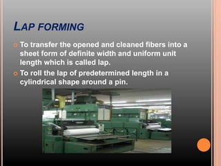 presentation on blow room | PPT