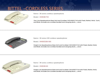 Bittel analog phones for hospitality | PPTX