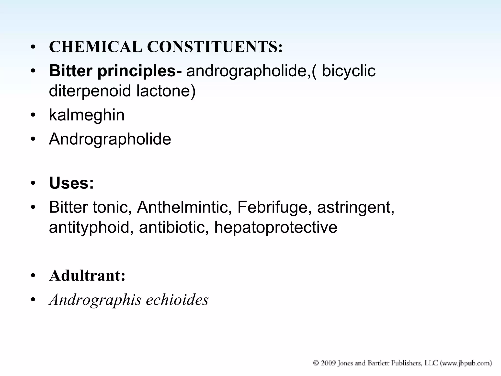 Bitter glycosides | PPTX