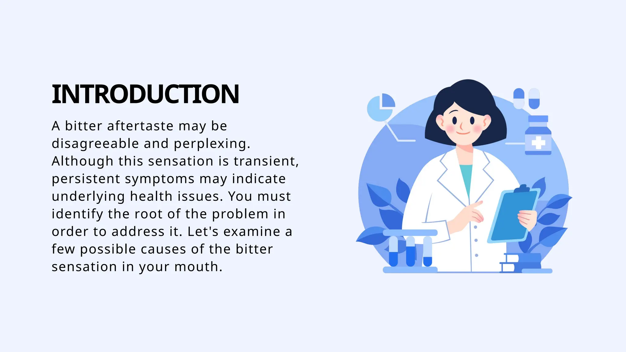 What Causes a Bitter Taste in the Mouth? | PPTX