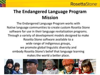 Bittinger & Hieber - Language revitalization: Issues with reference to ...