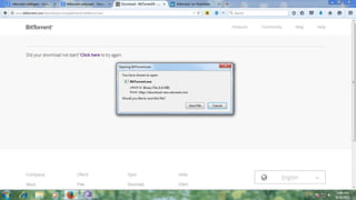 Bit torrent Technology ppt | PPT