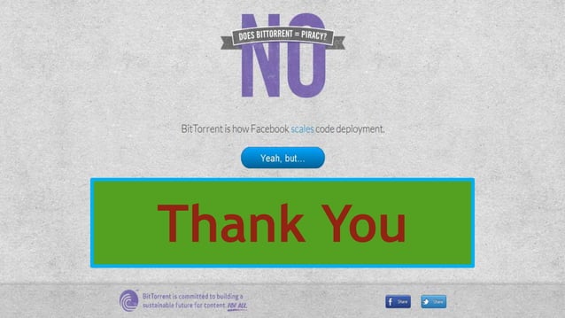 Bit torrent Technology ppt | PPT