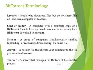 Bittorrent Basics | PPTX