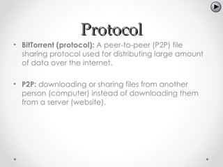 BitTorrent - sharing files has never been easier | PPT