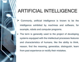 Artificial intelligence in power system | PPTX