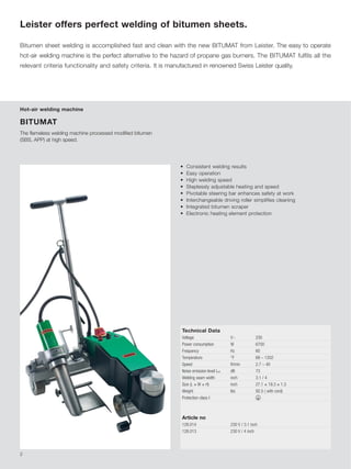 Bitumat welding dv112006_usa-a | PDF