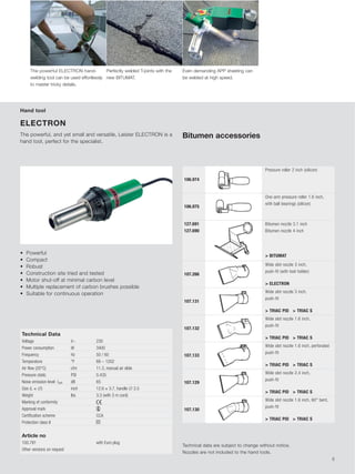 Bitumat welding dv112006_usa-a | PDF