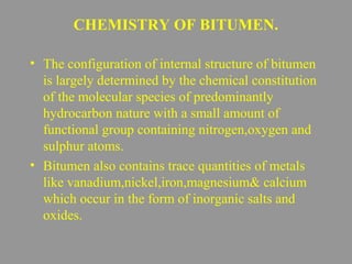 Bitumen materials in road transport | PPT