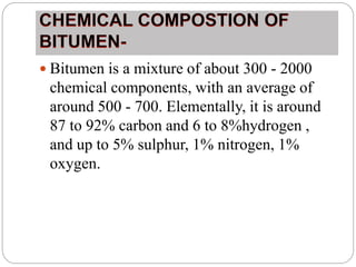 Bitumen | PPTX