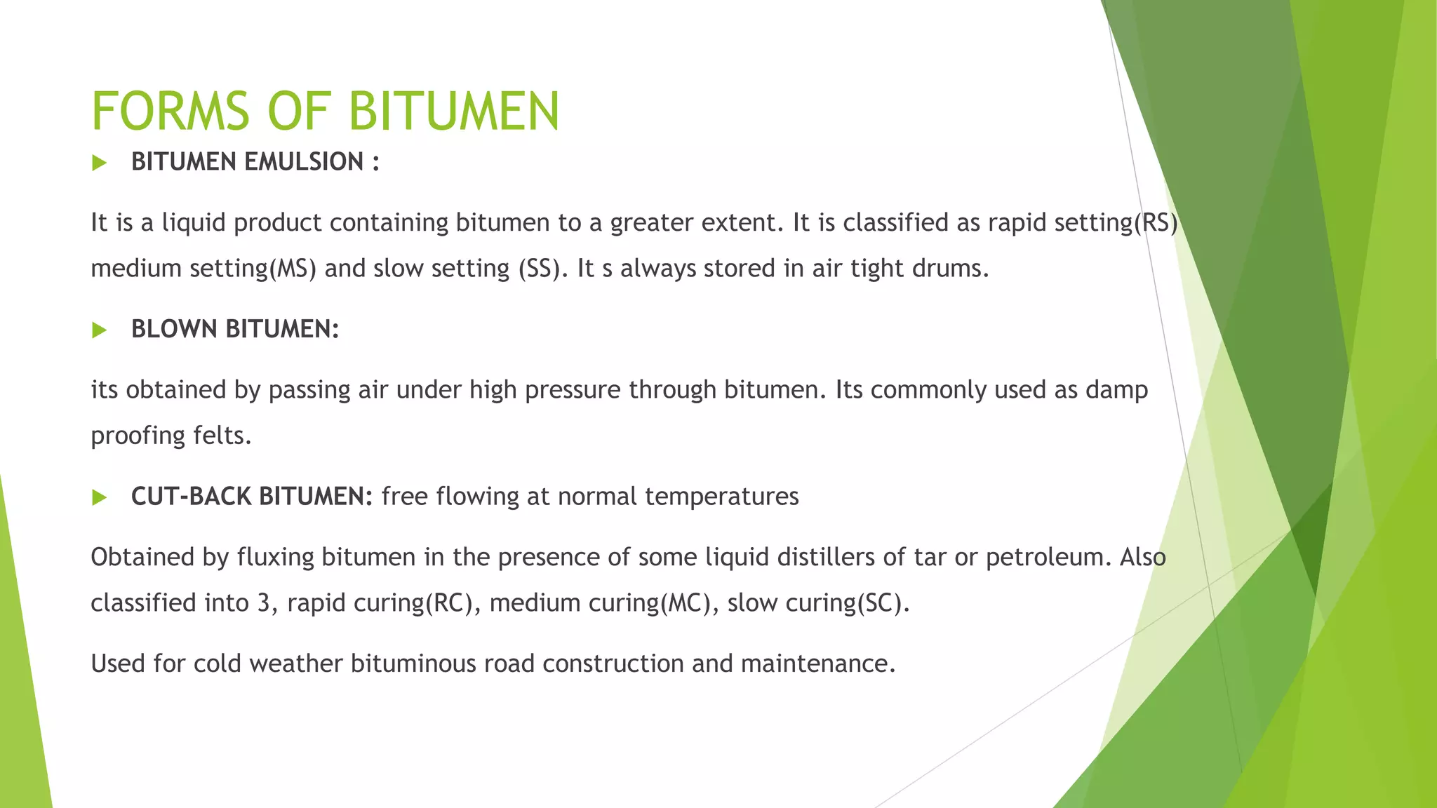 Bitumen | PPTX