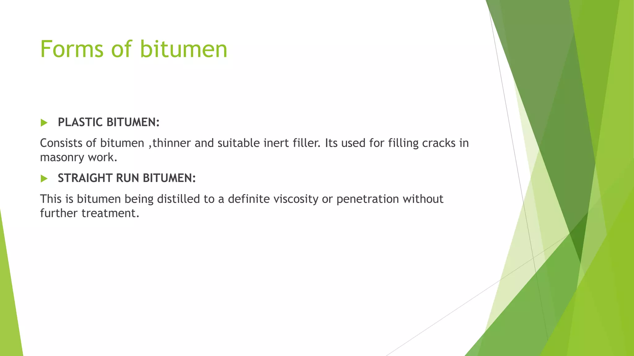 Bitumen | PPTX