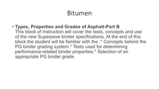 bitumen.pptx | Civil Engineering Industry | Industries