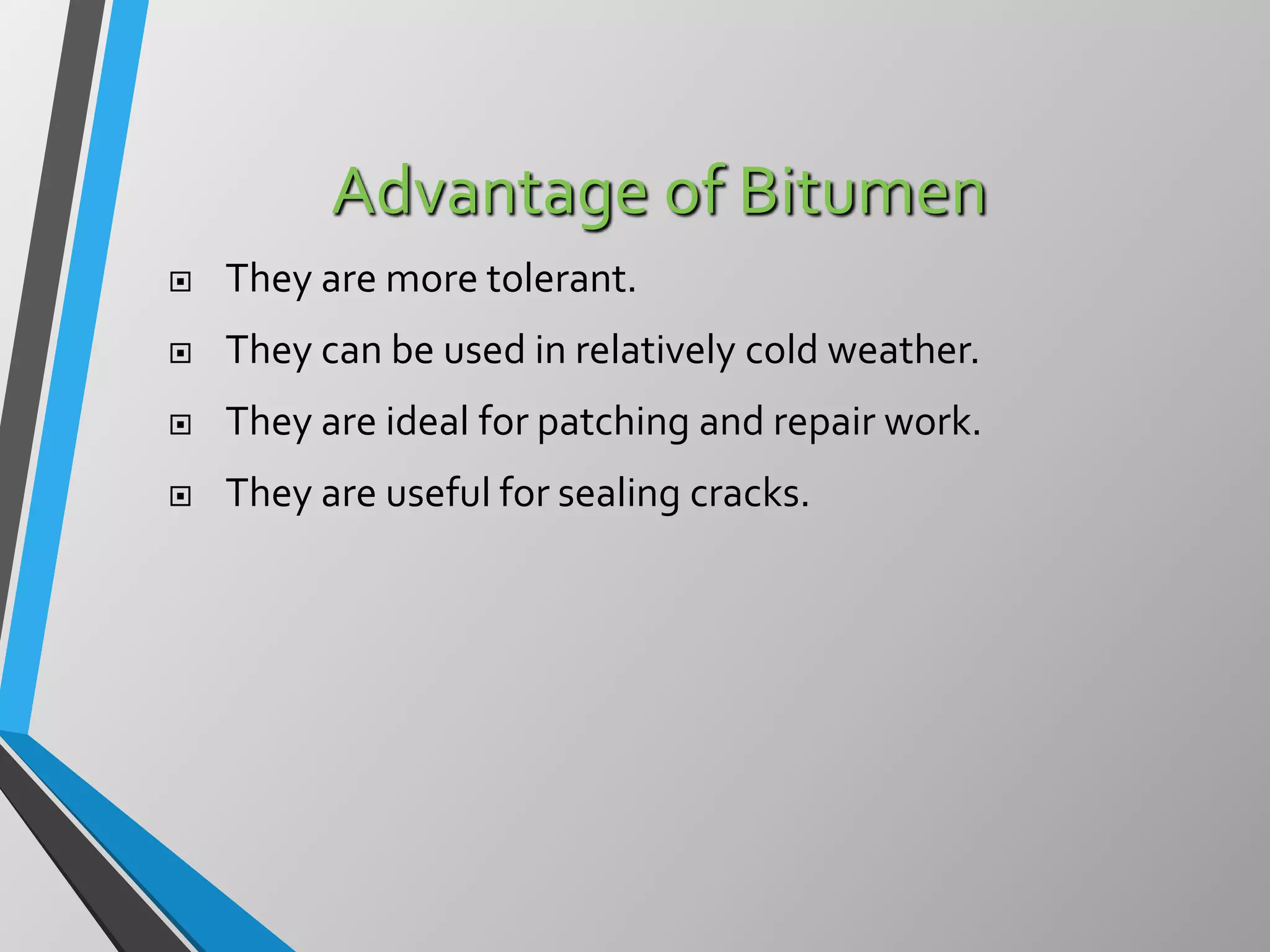 Bitumen and modified bitumen | PPTX