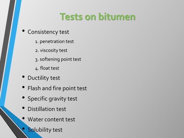 Bitumen and modified bitumen | PPTX | Geology | Science