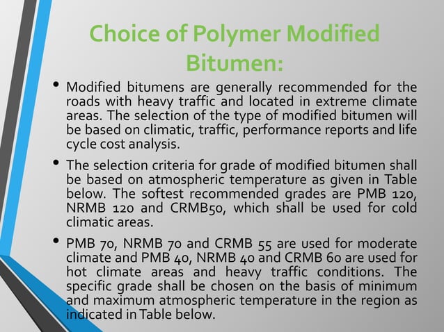 Bitumen and modified bitumen | PPTX | Geology | Science