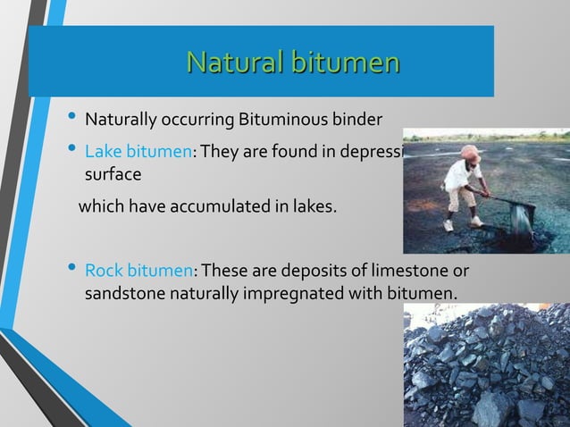 Bitumen and modified bitumen | PPTX | Geology | Science