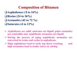 Bitumen Binders required for construction of highway.pptx