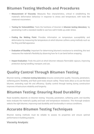 Bitumen Testing Ensuring Durability in Asphalt Roads.pdf