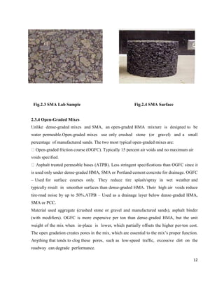 Bitumin mixes for road report documentation | PDF