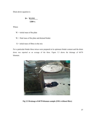 Bitumin mixes for road report documentation | PDF