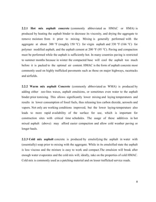 Bitumin mixes for road report documentation | PDF