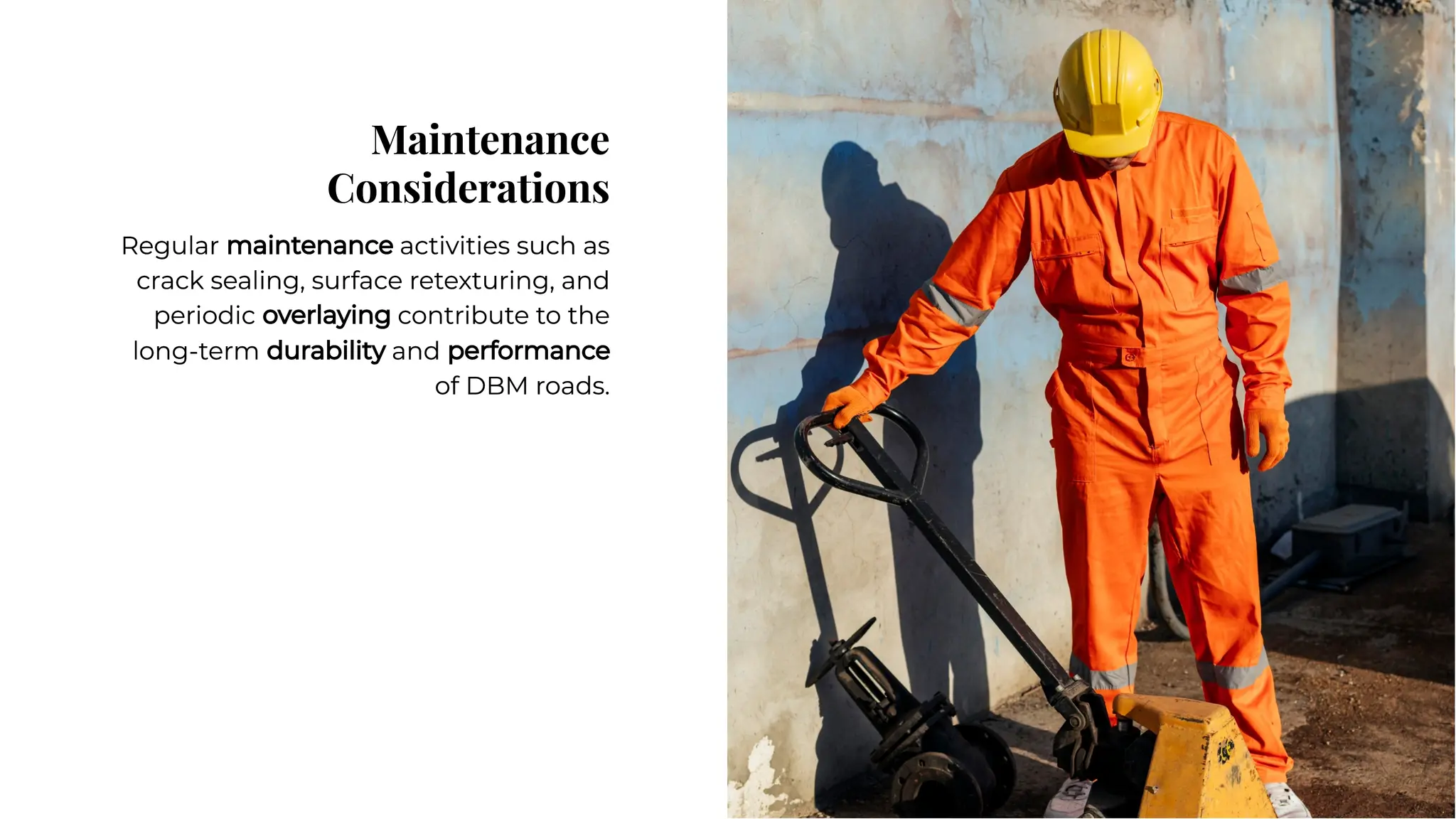 Dense Bituminous macadam in Road construction PPT | PDF