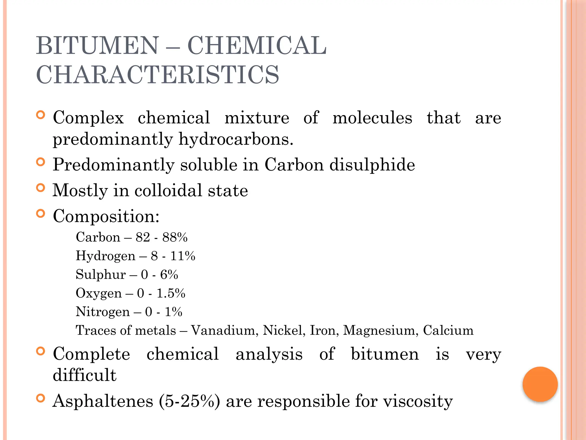 Bituminous Materials and properties.pptx | Commodities | Economy