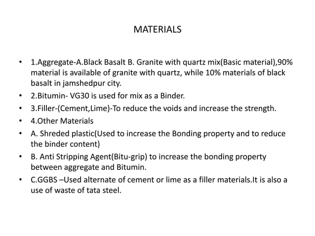 Bituminous mix design | PPTX | Geology | Science