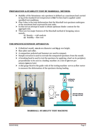 Bituminous mix design | DOCX