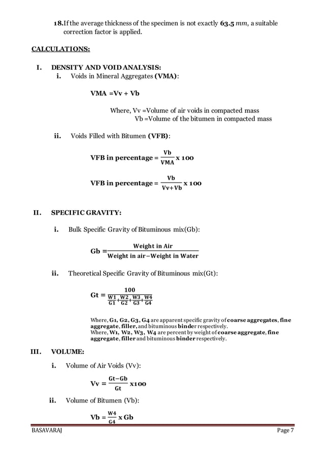 Bituminous mix design | DOCX