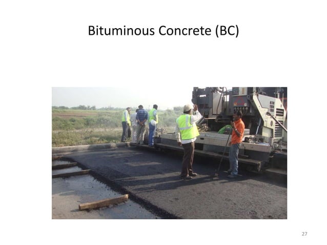 Bituminous road construction | PPTX | Geology | Science
