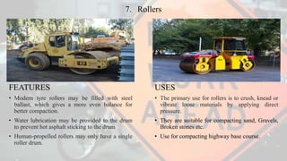 Road construction equipment | PPTX