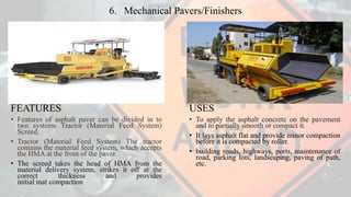 Road construction equipment | PPTX
