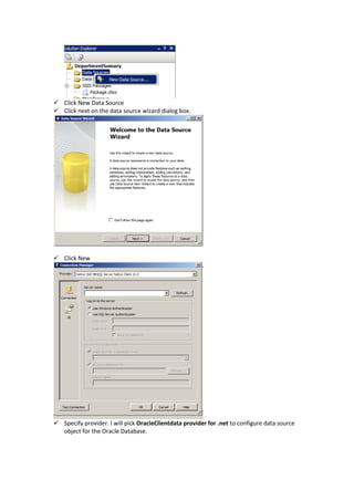 BI Tutorial (Copying Data from Oracle to Microsoft SQLServer) | PDF