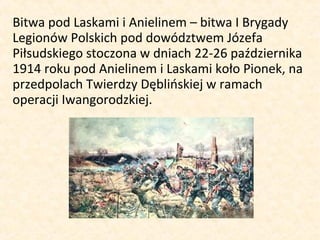 Bitwa pod Laskami | PPT