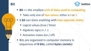 Bitwise Operations in Programming | PPTX