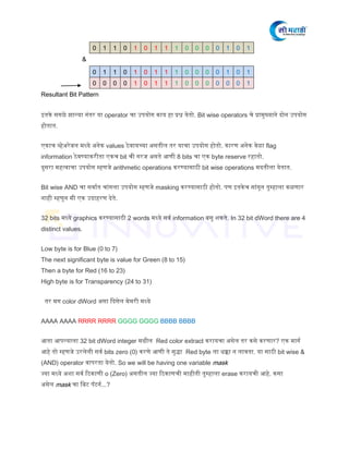 Bitwise AND operator in c | PDF